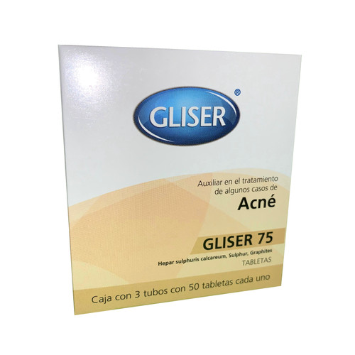 GLISER 75 Acné | Farmacia Homeopática