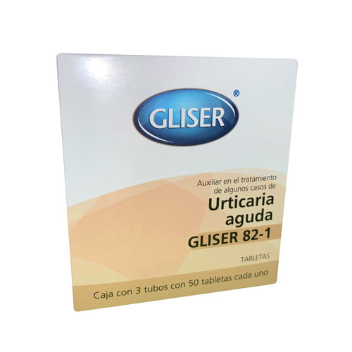GLISER 82-1 Urticaria Aguda | Farmacia Homeopática