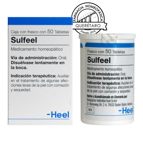 Sulfeel Tabletas | Farmacia Homeopática