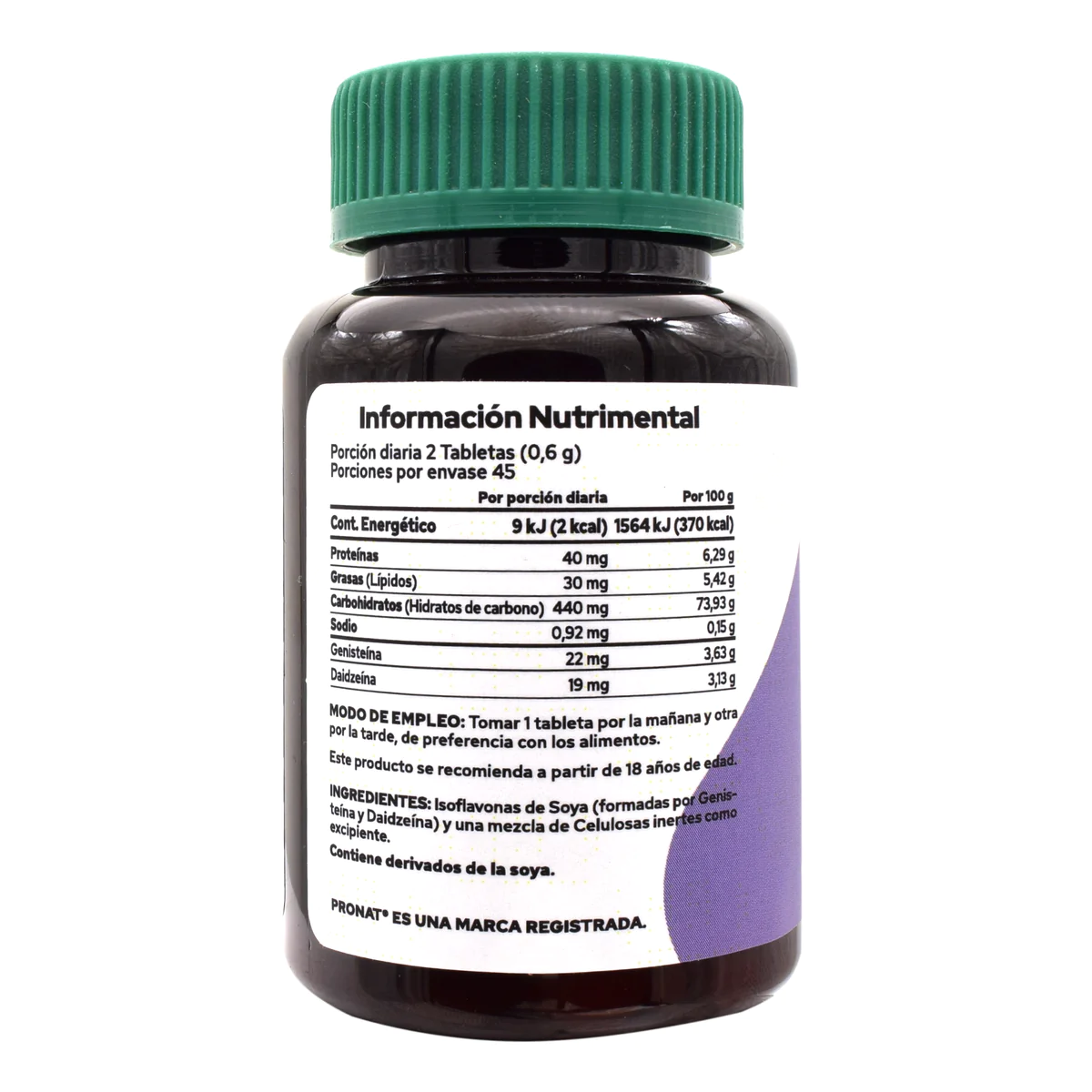 Isoflavonas de Soya Tabletas | Farmacia Homeopática