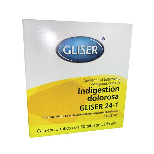 GLISER 24-1 Indigestión Dolorosa | Farmacia Homeopática