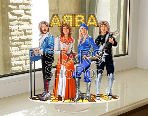 Abba "Waterloo" Figure Acrylic, Abba Doll, Abba Standee, Abba Merch ...