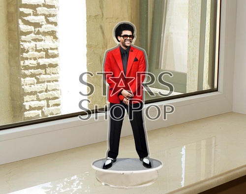 The Weeknd "Blin­ding Lights" Figure, The Weeknd Doll, Standee, The ...