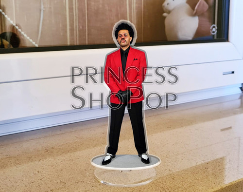 The Weeknd "Blin­ding Lights" Figure, The Weeknd Doll, Standee, The ...