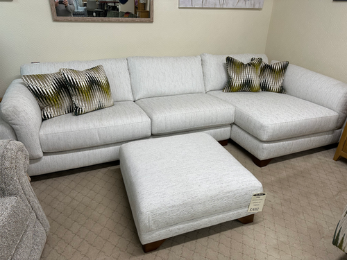 Kobe Large Chaise Sofa and Stool | molloys furnishers