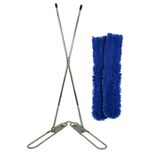 V Sweeper 1mtr (40") c/w Blue Sleeves | Breeze Southern Ltd