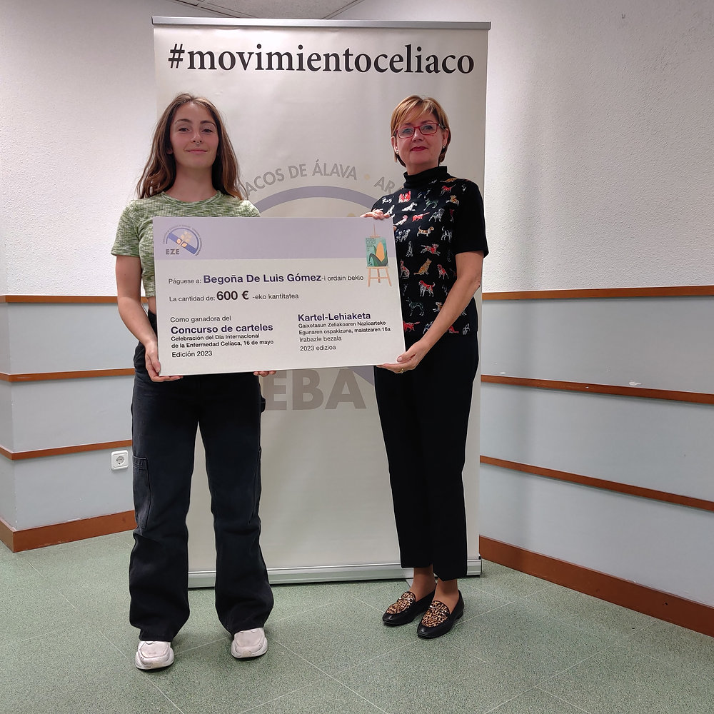 La ganadora del concurso de carteles