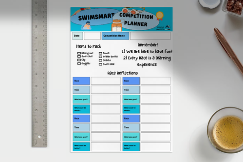 SwimSmart: Competition Planner (Male) | Effiswim