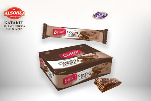 Katakit - Delikit Cocoa 40g x 12 pcs x 12 | ALSOHUL FOOD INC.