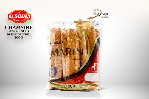 Chamsine Amarin - Kaak Bread Stickes (Sesame) 300g x 30 | ALSOHUL FOOD INC.