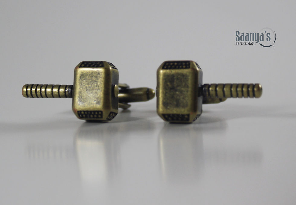 Cufflinks & Tie Clips | Saariya's Be the Man!