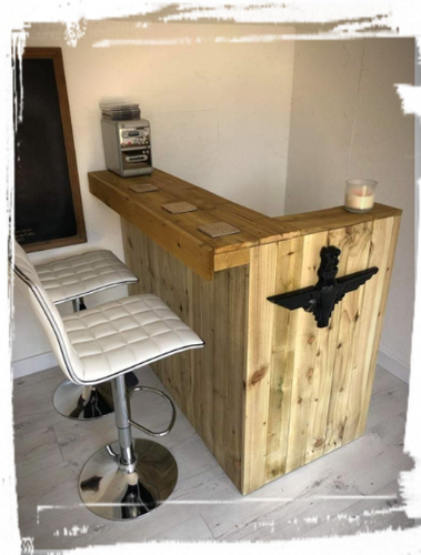 Corner / L shaped Bar | Re.CreatedByCrighton