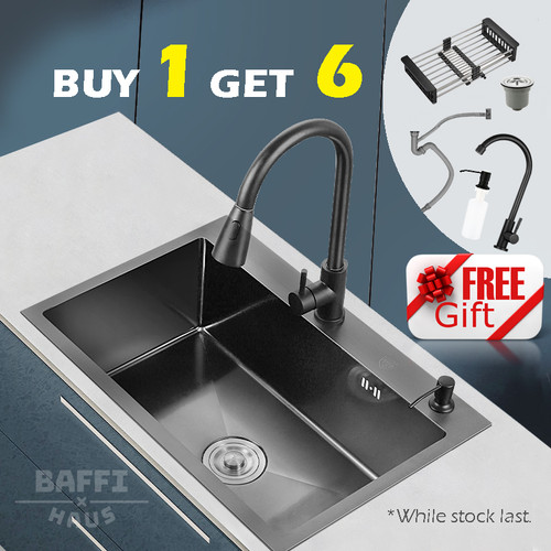 Nano Stainless Steel Kitchen Sink | Baffi Haus