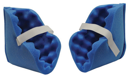 Heel-Elbow Protector- Convoluted Foam BLUE | Independent Living