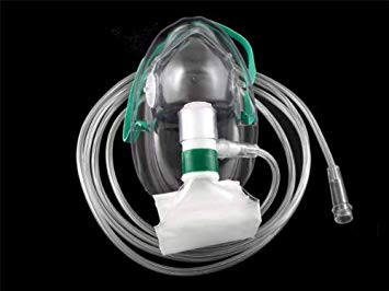 Adult Non-Rebreathing mask with Safety Vent | Independent Living
