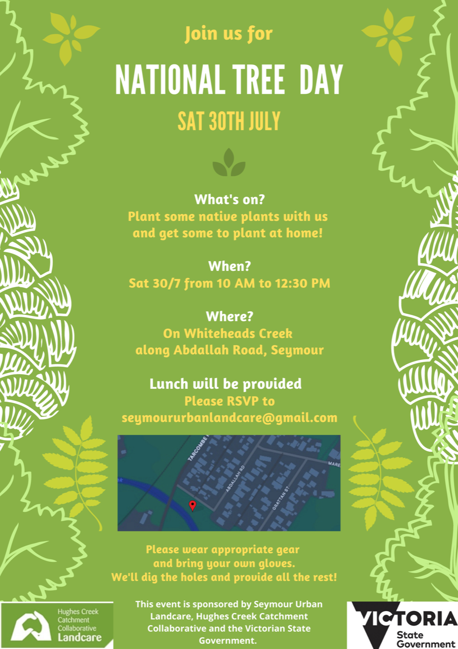 National Tree Day planting on Whiteheads Creek in Seymour | BEAM Enviro ...