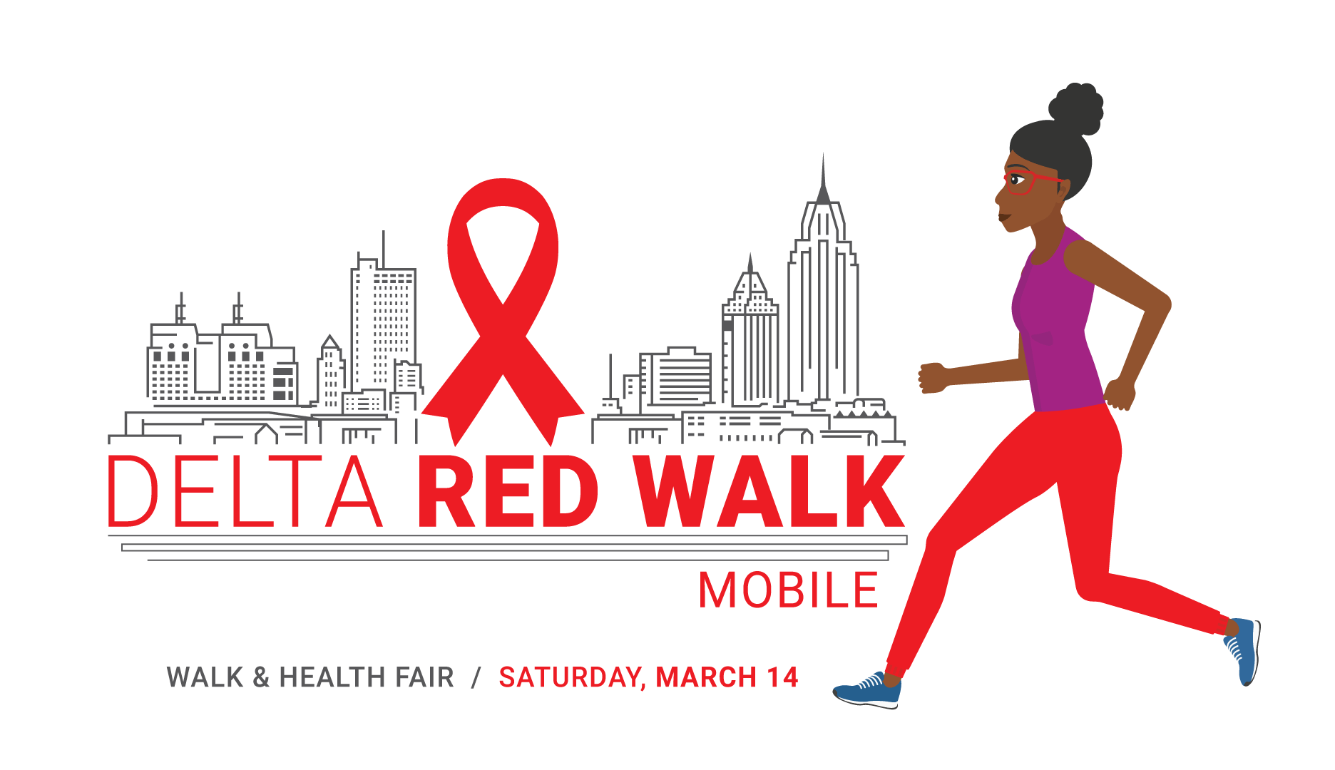 Delta Red Walk Mobile | AIDS Alabama South