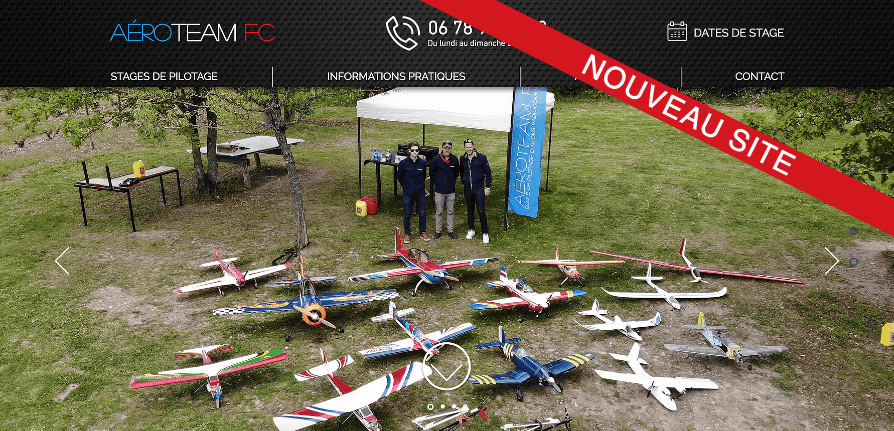 Stages d'Aéromodélisme Avion et Hélico - Aéroteam FC