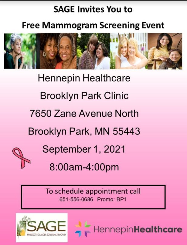 Mammogram Event | Updated MNBNA Site