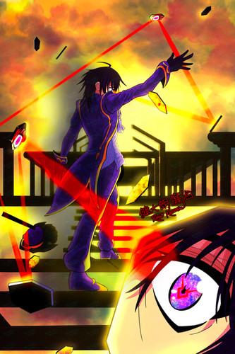 Lelouch - Code Geass 12x18 Poster Print - Renji Kentarou