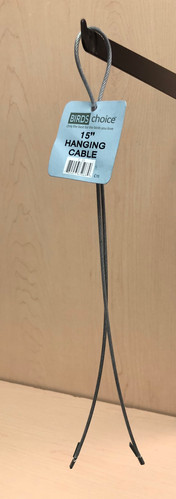 15" Hanging Cable | freeportwildbird