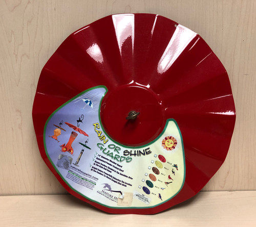 14" Rain/Sun Shield for Hummingbird Feeders | freeportwildbird