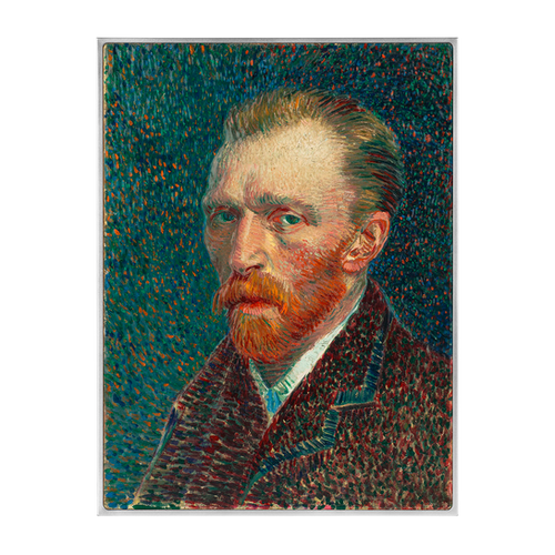 SELF PORTRAIT 1887 BY VINCENT VAN GOGH - 2.5oz Silver Coin | Nice Coin
