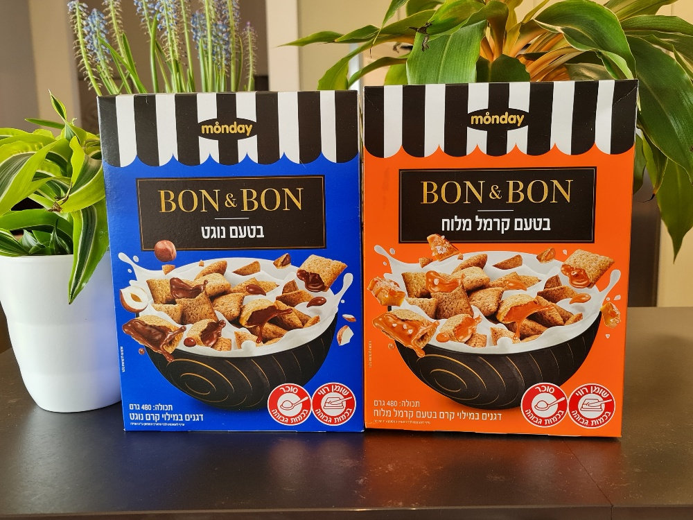 Nueva y exquisita serie de cereales "Bon & Bon " de MONDAY en 4 sabores