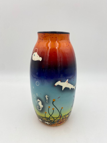 10” Deep Sea Vase | StarKeeper Gallery