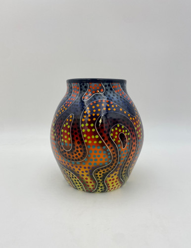 7” Crazy Carved Vase | StarKeeper Gallery