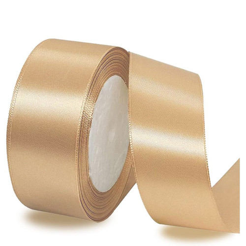 Skin Color Satin Ribbon 1.5"inch Wide 25Yards Each Roll for DIY Crafts ...