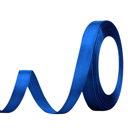 Royal Blue Satin Ribbon 1/2"inch Wide 25Yards Each Roll for DIY Crafts ...
