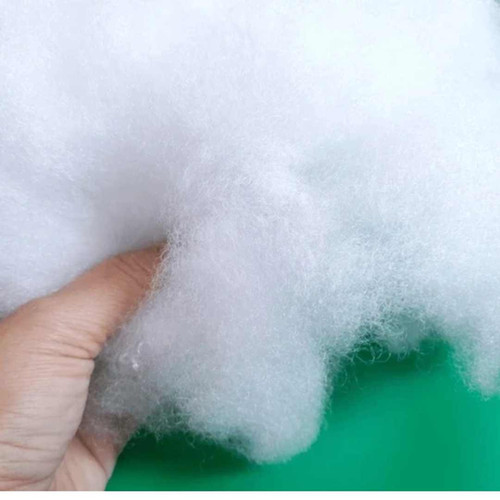 Loose Decron 1Kg Super Soft White Synthetic Polyester Fiber Filling ...