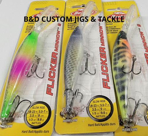 Jigging Minnows | B&D Custom Jig & Tackle