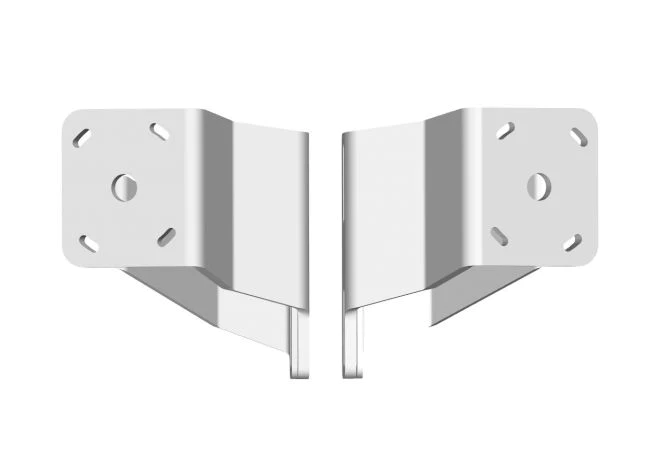 Power Pole Dual Braced Kit S-2-3 (White) | Tactical Sonar
