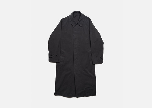 COMOLI / garment dyed bal collar coat | whitealbum