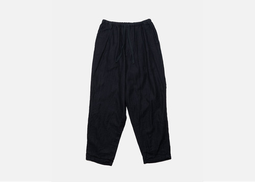 COMOLI / stripe tapered pants | whitealbum