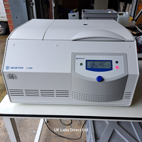 Sigma 3-16KL Refrigerated Centrifuge with a 4-Place Swing-Out Rotor ...