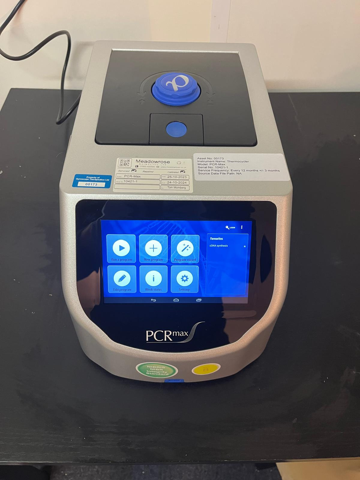 Cole Parmer PCR Max Gradient Thermal Cycler 96 x 0.2ml or microplates ...