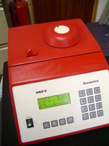 Biometra UNO II Thermocycler, 96 well silver block covered with Gold ...