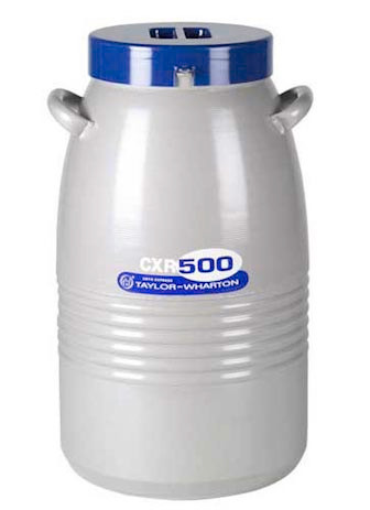 Taylor Wharton CX500 Dry Shipper, 7L Absorbed LN2 | UK Labs Direct Ltd