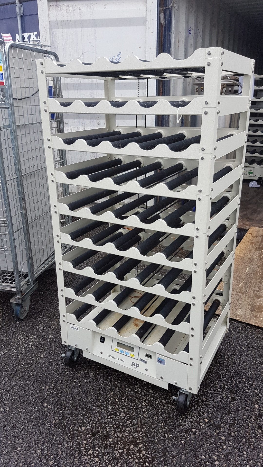 Wheaton R2P Roller Bottle Apparatus, 9 decks x 5 positions