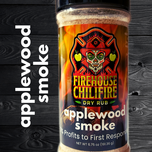 firehouse chilifire applewood smoke dry rub 4.75 oz. | Firehouse Chilifire