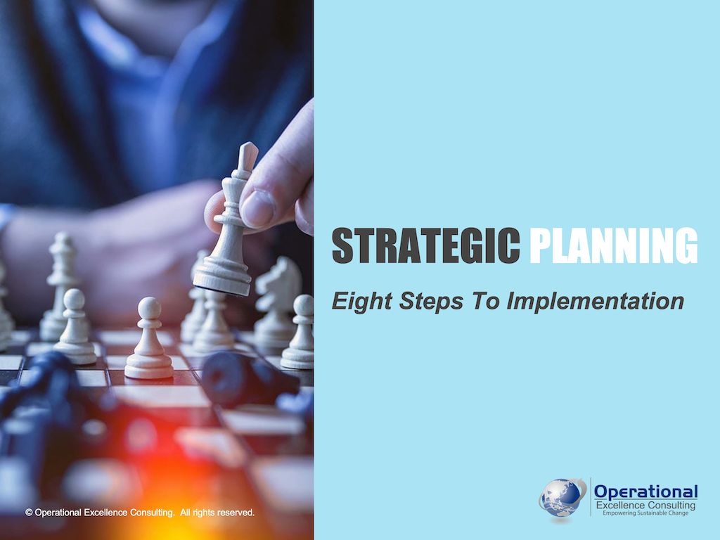 Strategic Planning Process Training PPT | Operational Excellence Consulting