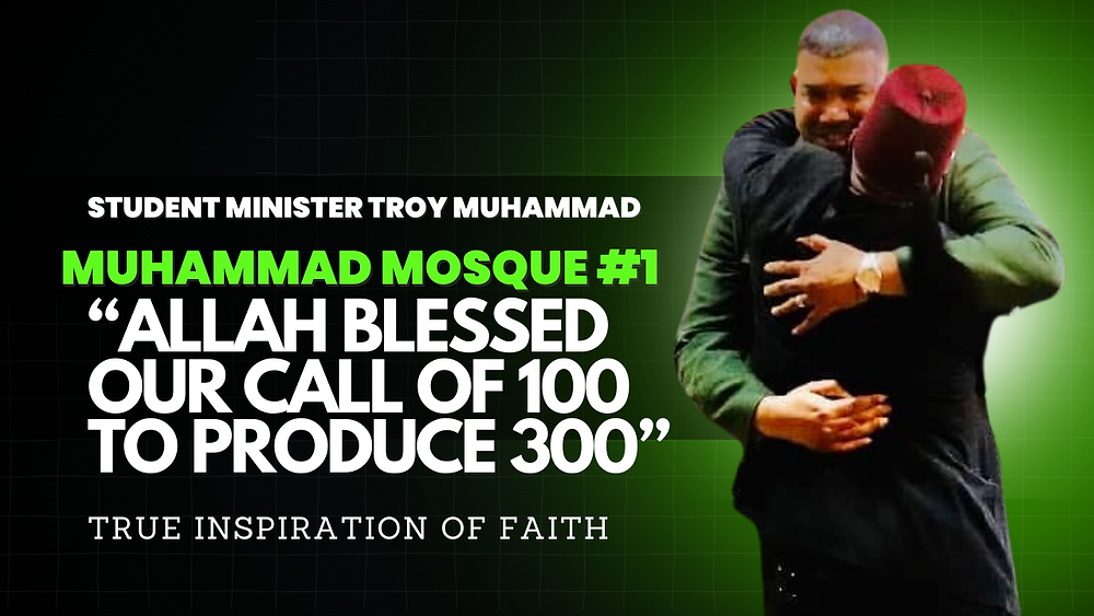 Together We Win: Student Minister Troy Muhammad Inspires a Movement of ...