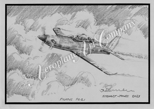 Pilatus PC-21 | The Aeroplane Art Co