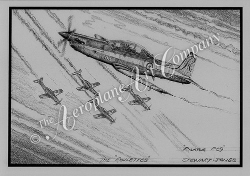 Pilatus PC-9 | The Aeroplane Art Co