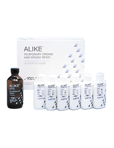 Alike Temporary Crown & Bridge Resin – Fast Set Kit