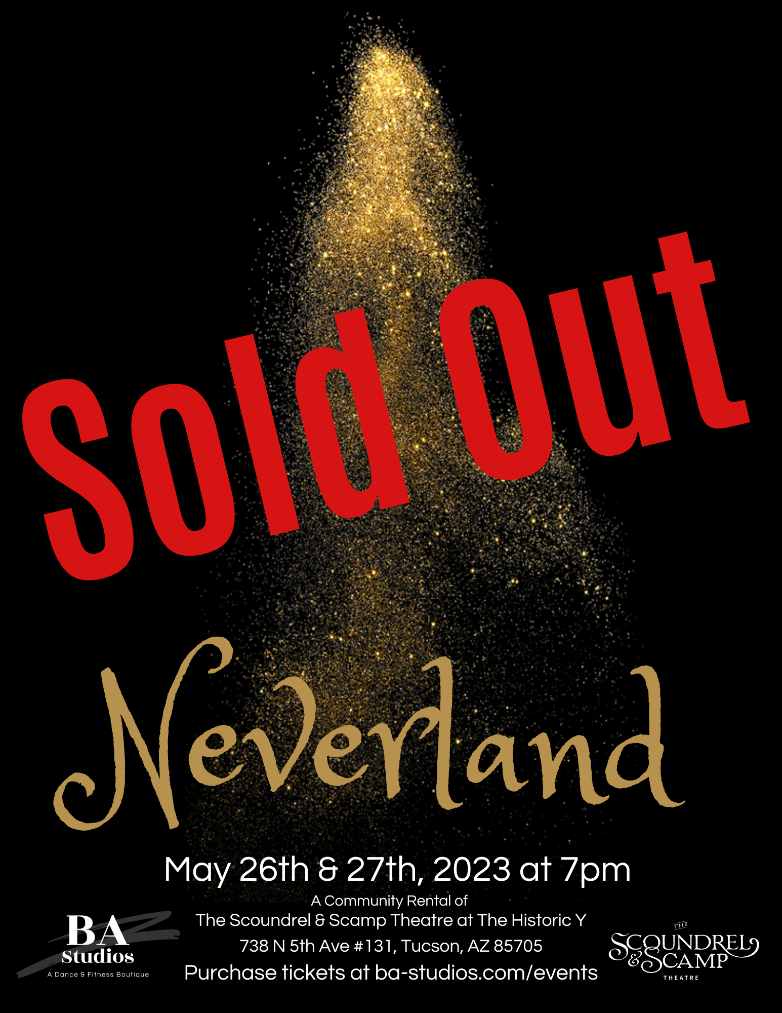 Neverland May 27th | BA Studios