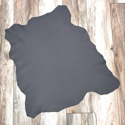 Elephant Grey Italian Leather Hide | Simply Classic